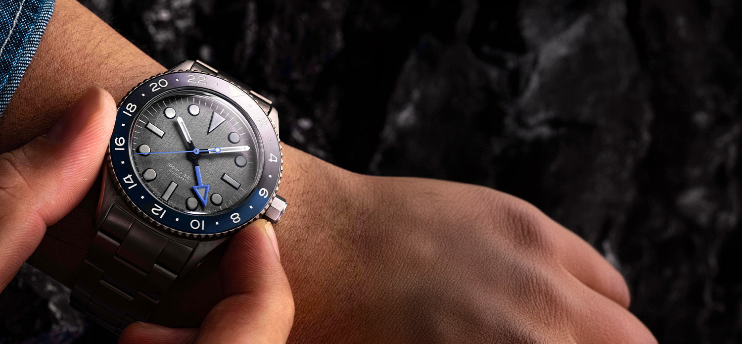 The Basecamp Titanium GMT Automatic – UNDONE