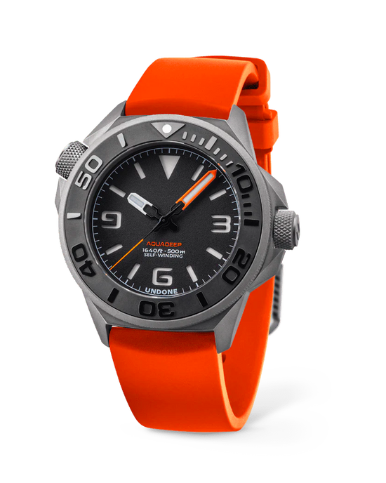 Aquadeep - Signal Orange Automatic – UNDONE