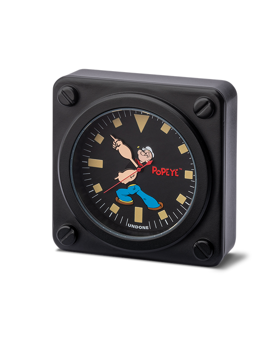 UNDONE Lab Popeye Table Clock